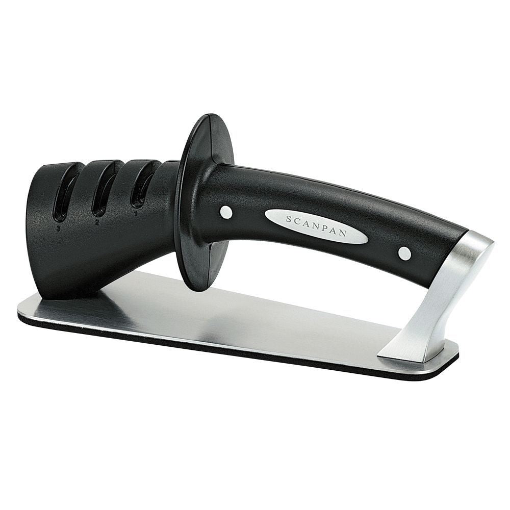 SCANPAN 3 STEP SHARPENER – The Pepperpot Bendigo